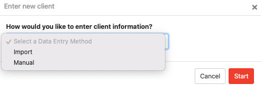 How do I run a client report?